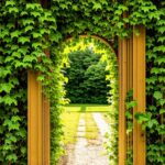 Build a $150 2026 Cedar Trellis for Garden Entry Arch - Lawn Majesty